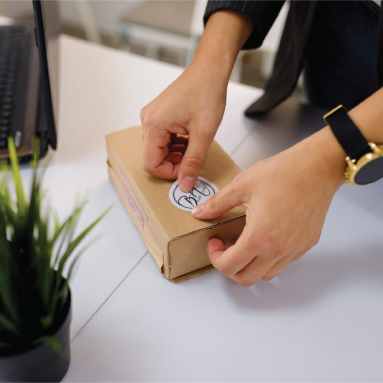 Circle BOPP Roll Labels